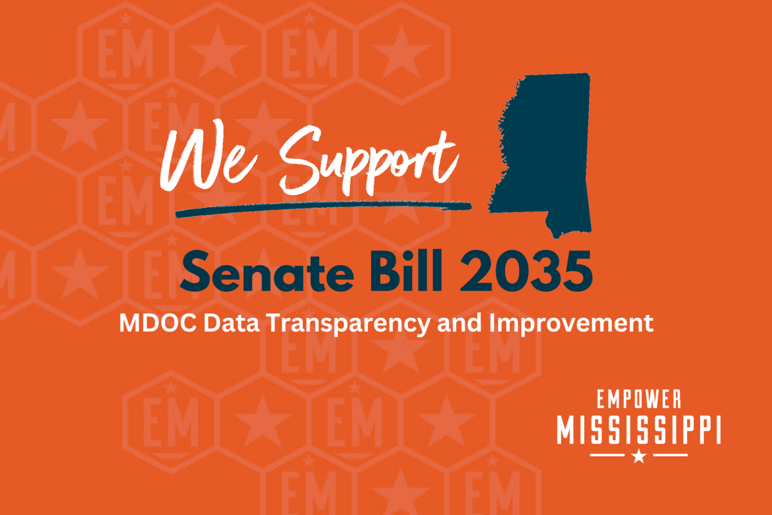SB 2035: MDOC Data Transparency and Improvement - Empower Mississippi